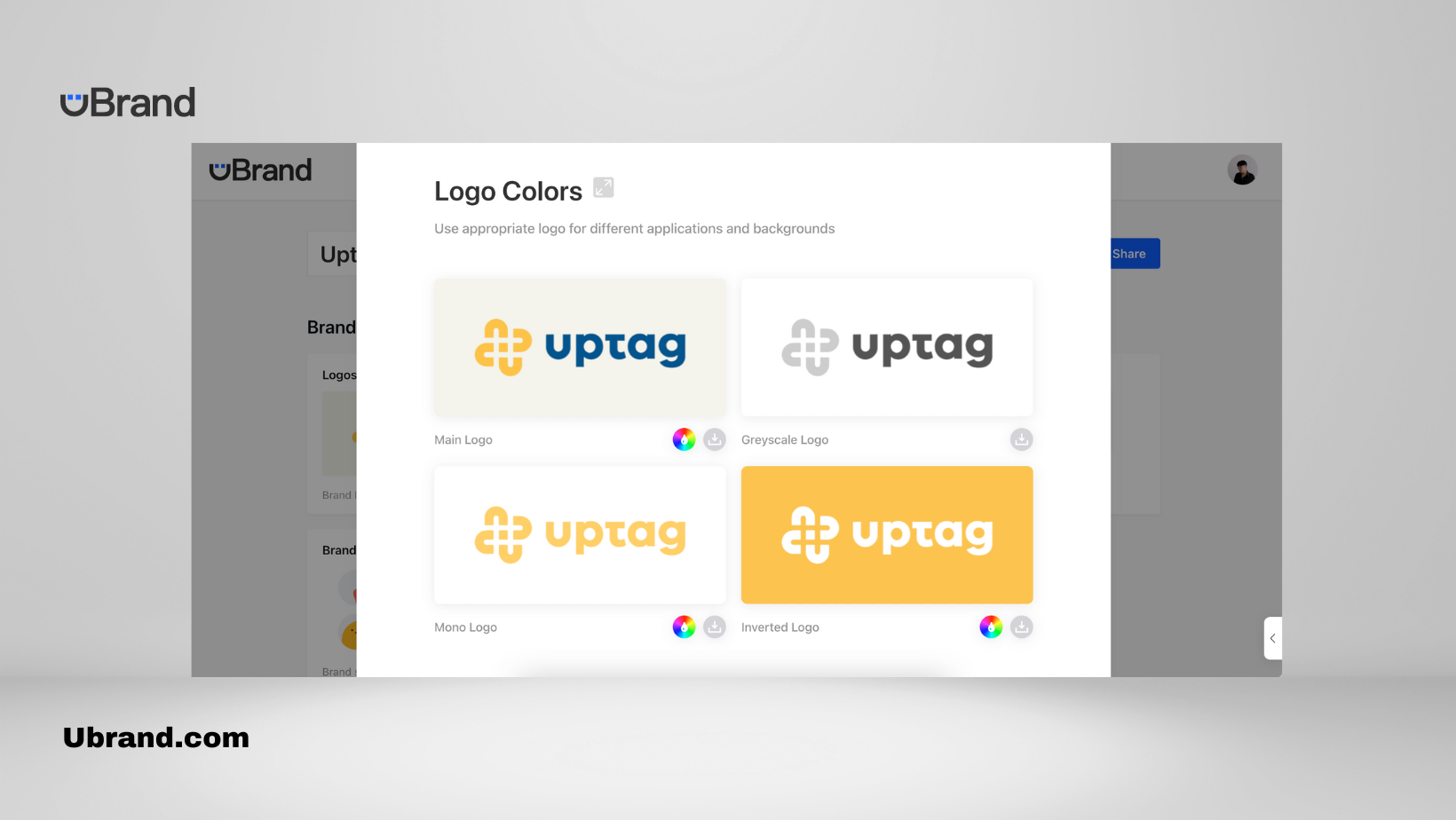 Make Multiple Logo Variations From Logo jpg File - uBrand.com